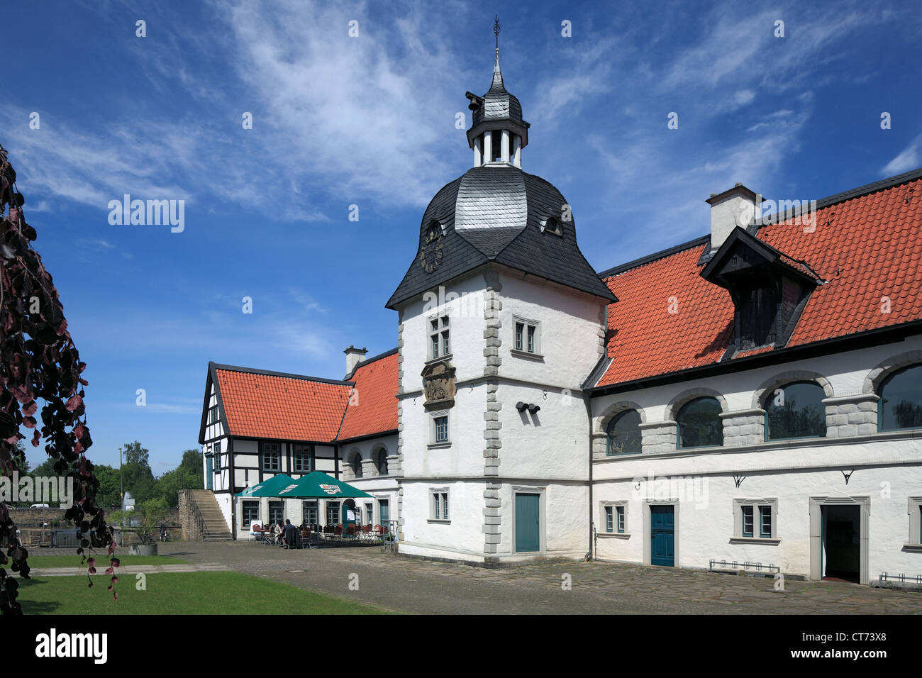 Wasserschloss Haus Rodenberg in Dortmund-Aplerbeck, Ruhrgebiet ...