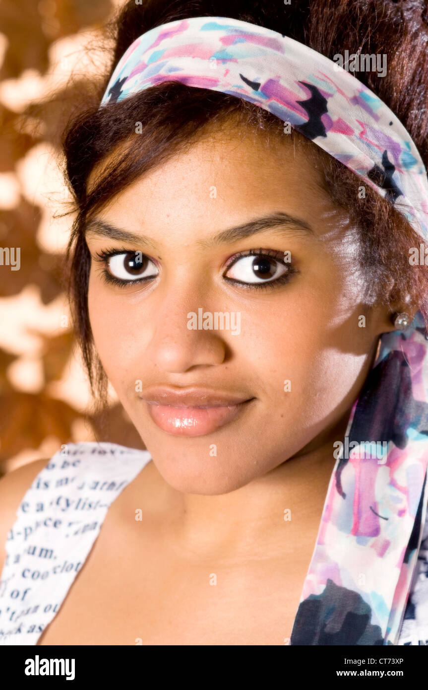 black african model in studio setting Stock Photo - Alamy