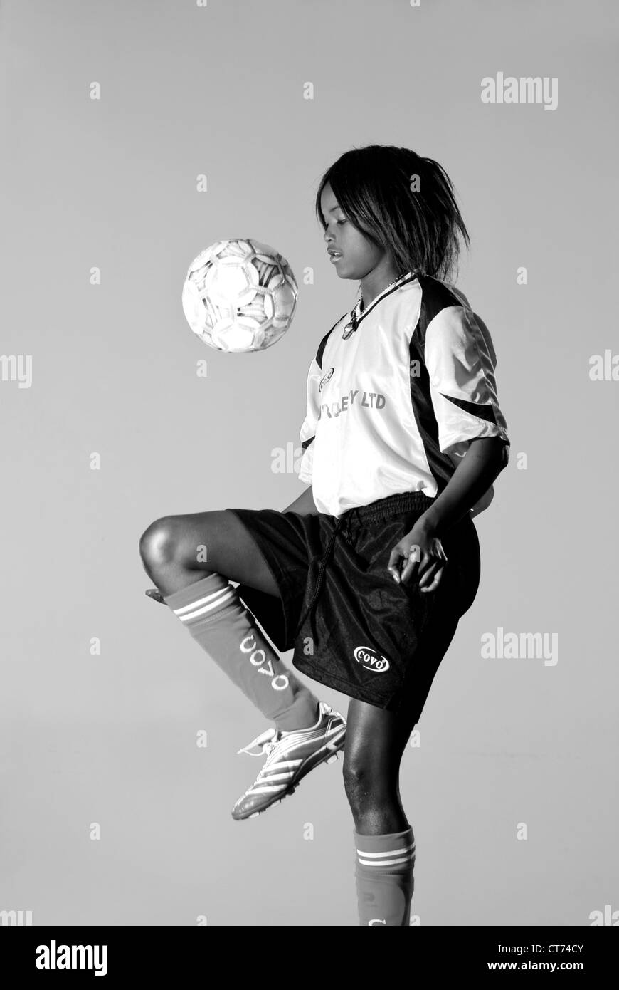 black african model in studio setting Stock Photo - Alamy