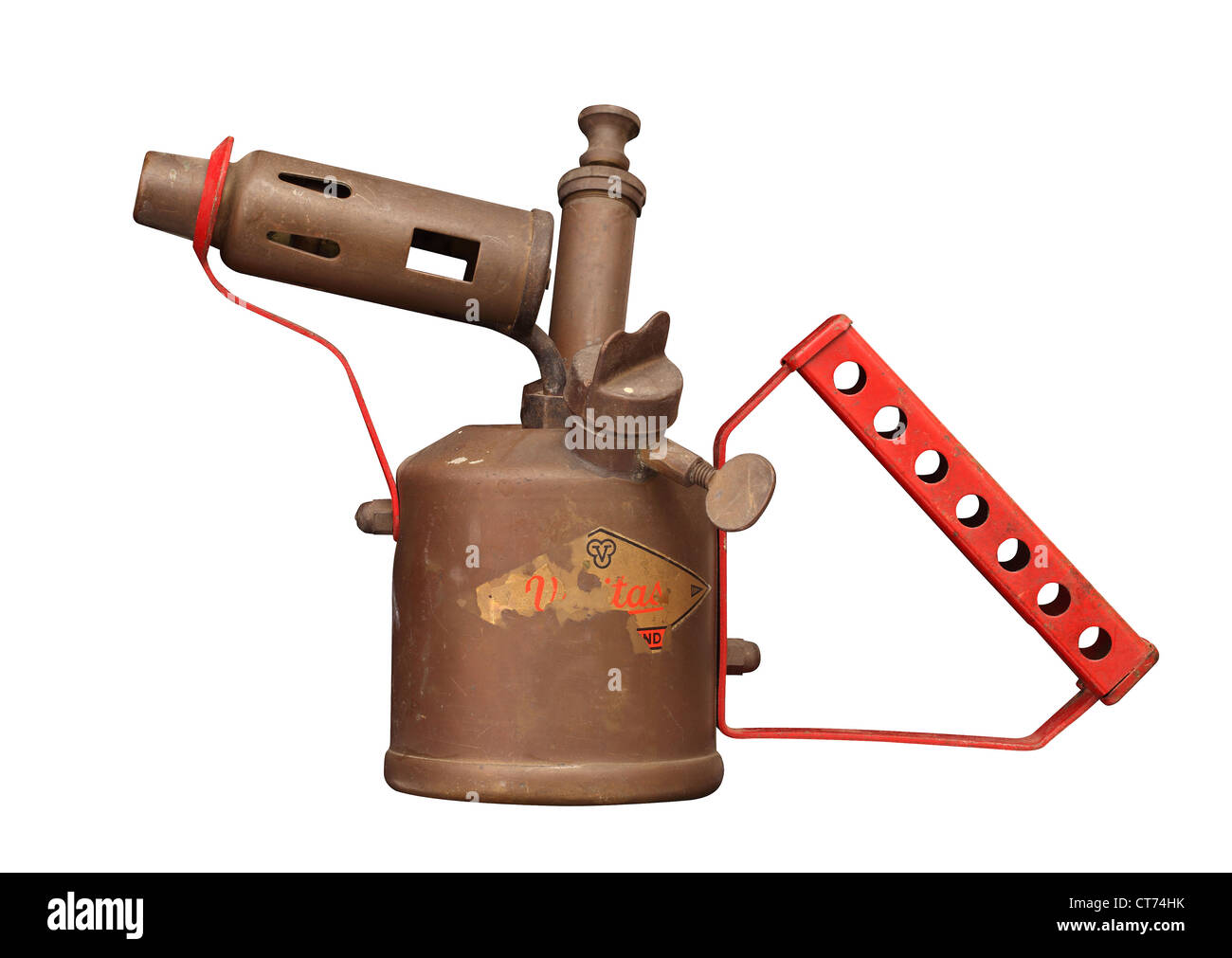 Old veritas blowlamp on white hi-res stock photography and images - Alamy