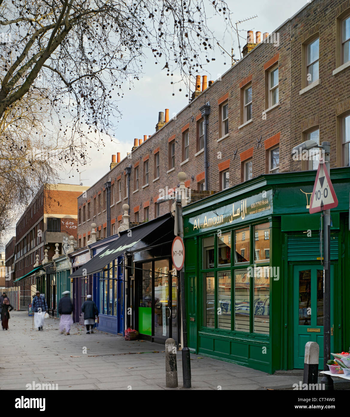 Assembly Row Stepney, London, United Kingdom. Architect Julian Harrap ...