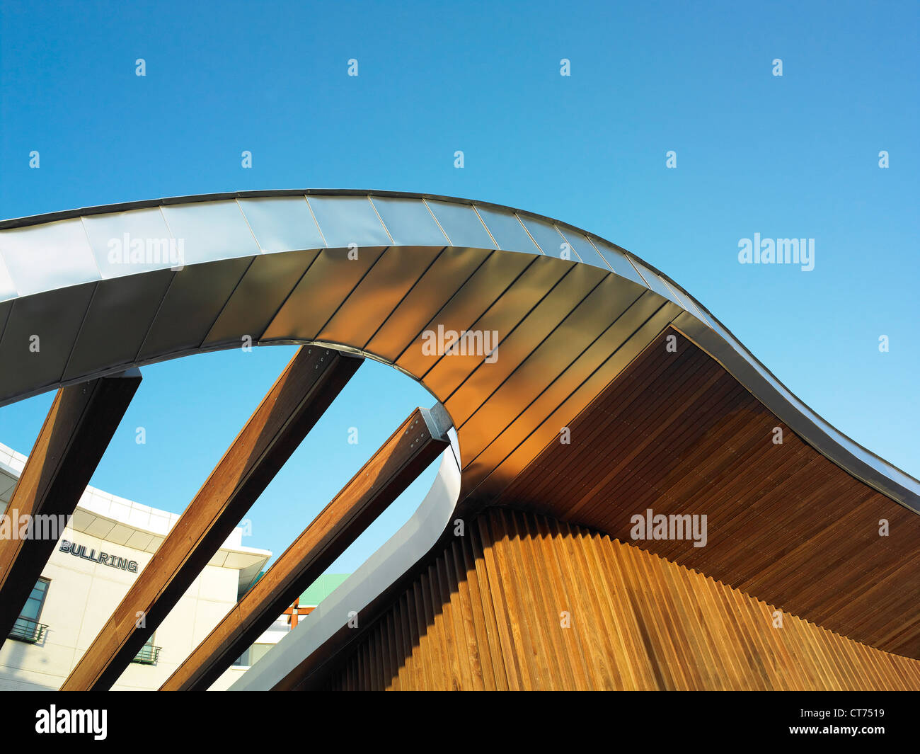 Curved roof section hi-res stock photography and images - Alamy