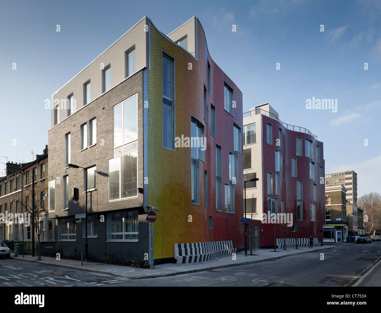 Wide angled road hi-res stock photography and images - Alamy