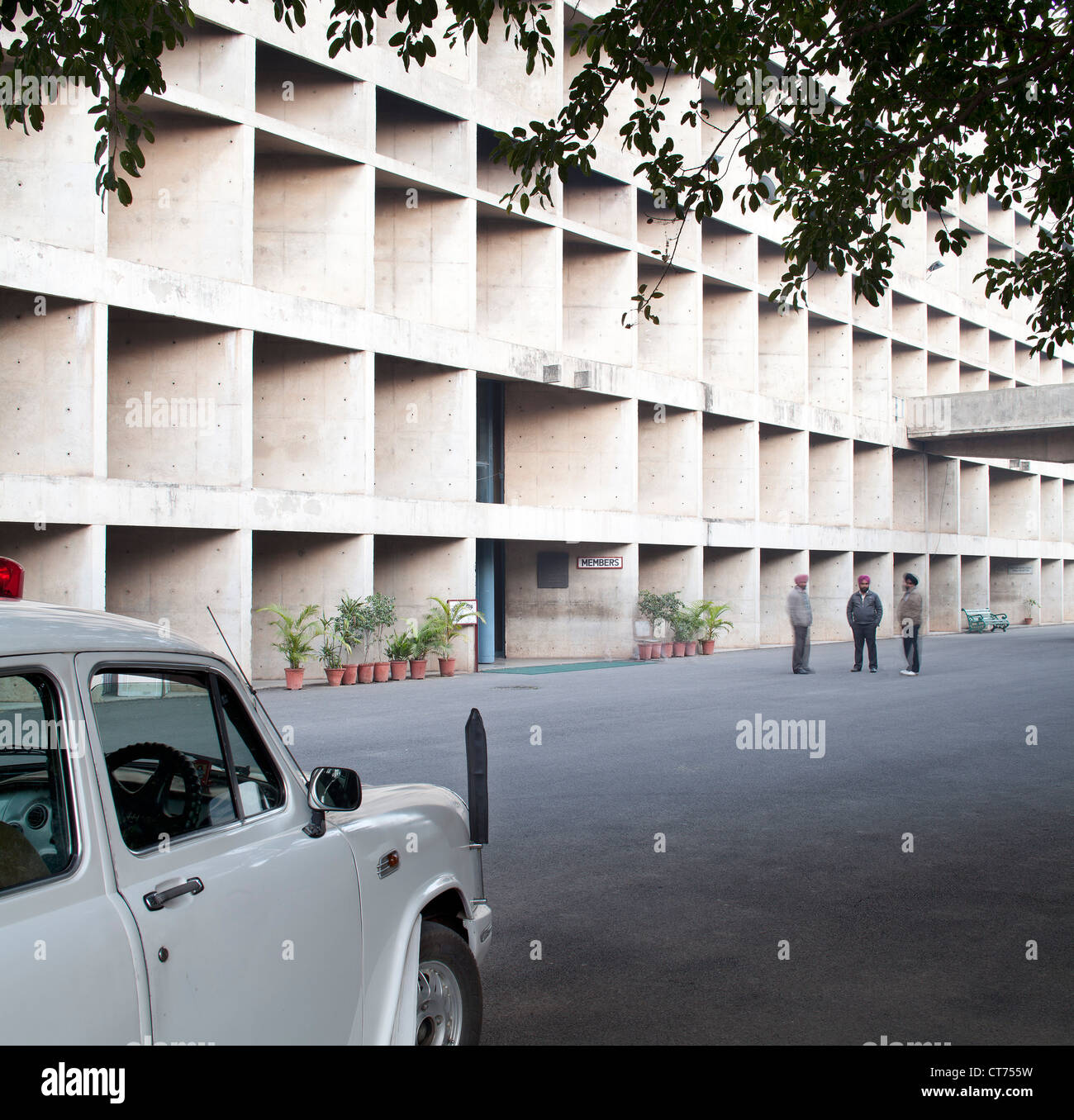 Capitol Complex, Chandigarh, India. Architect: Le Corbusier, 1957 ...