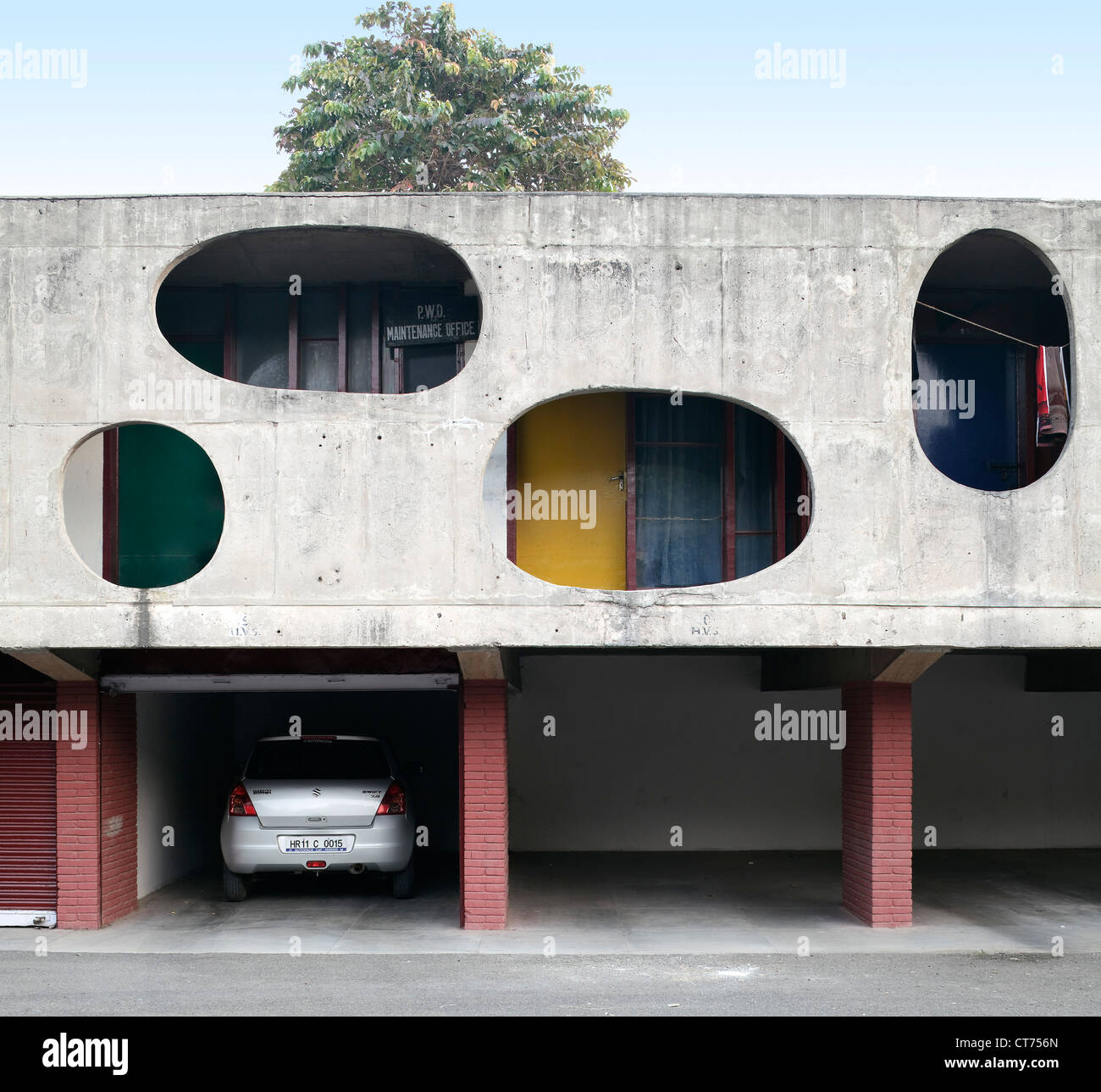 Capitol Complex, Chandigarh, India. Architect: Le Corbusier, 1957 ...