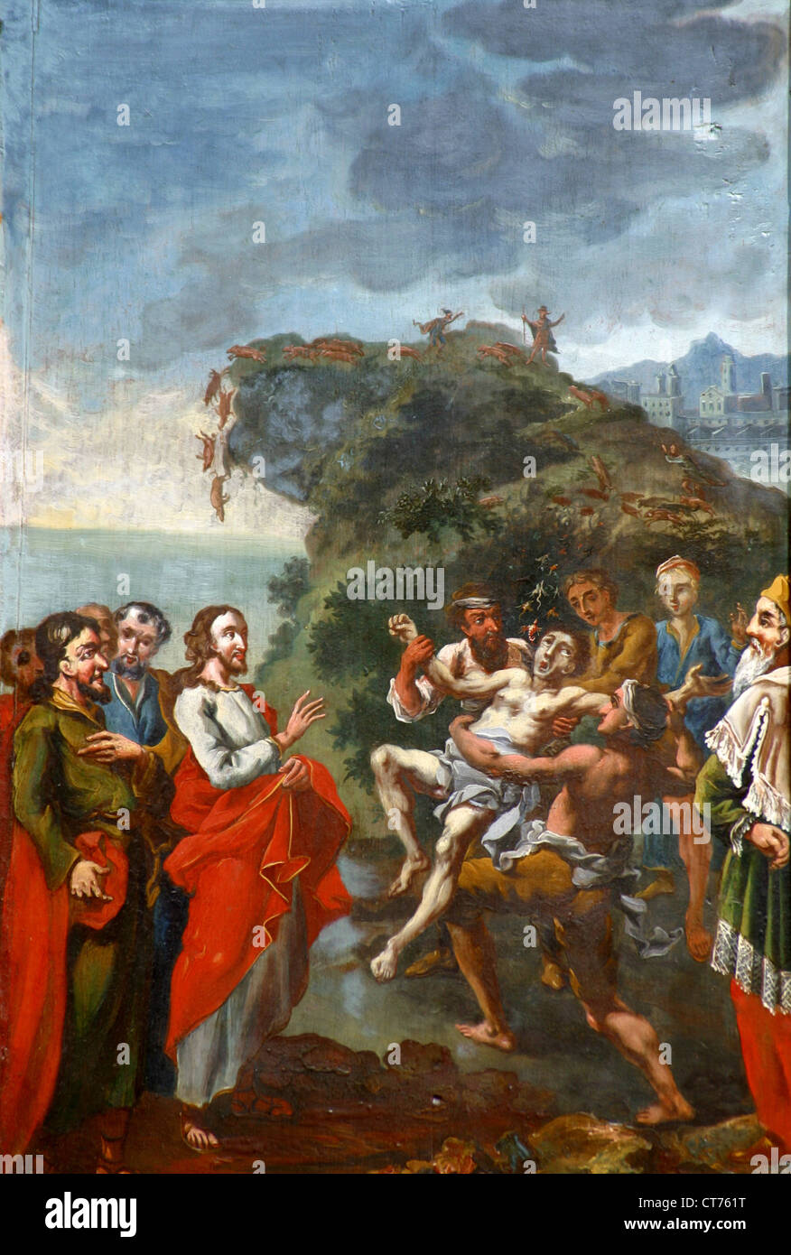 Demons jesus hi-res stock photography and images - Alamy