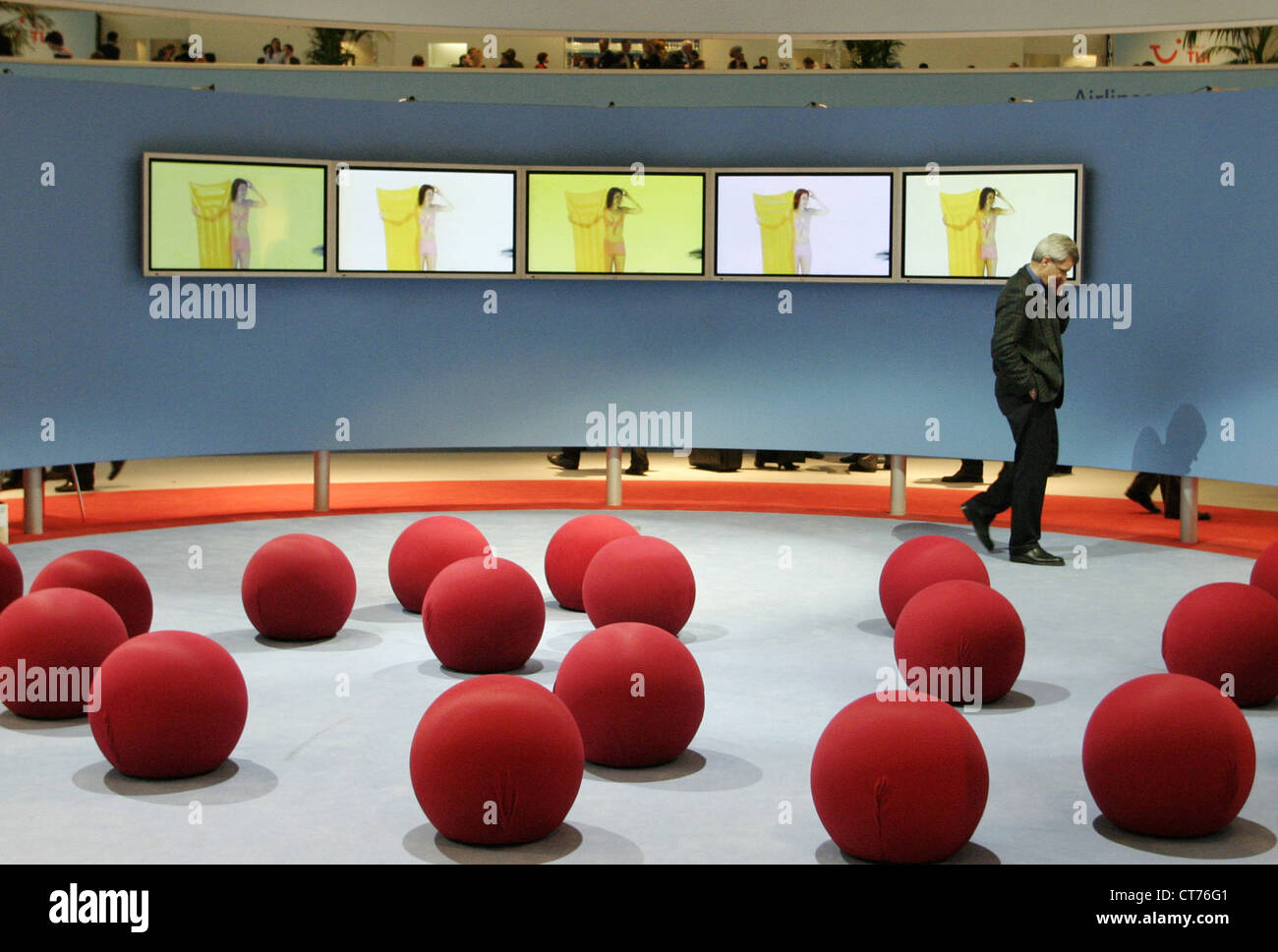ITB Berlin, advertising tour operator TUI Stock Photo - Alamy