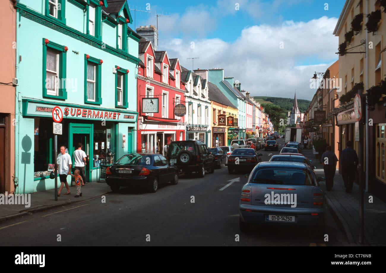 Ireland's Ring of Kerry, Kenmare Stock Photo - Alamy