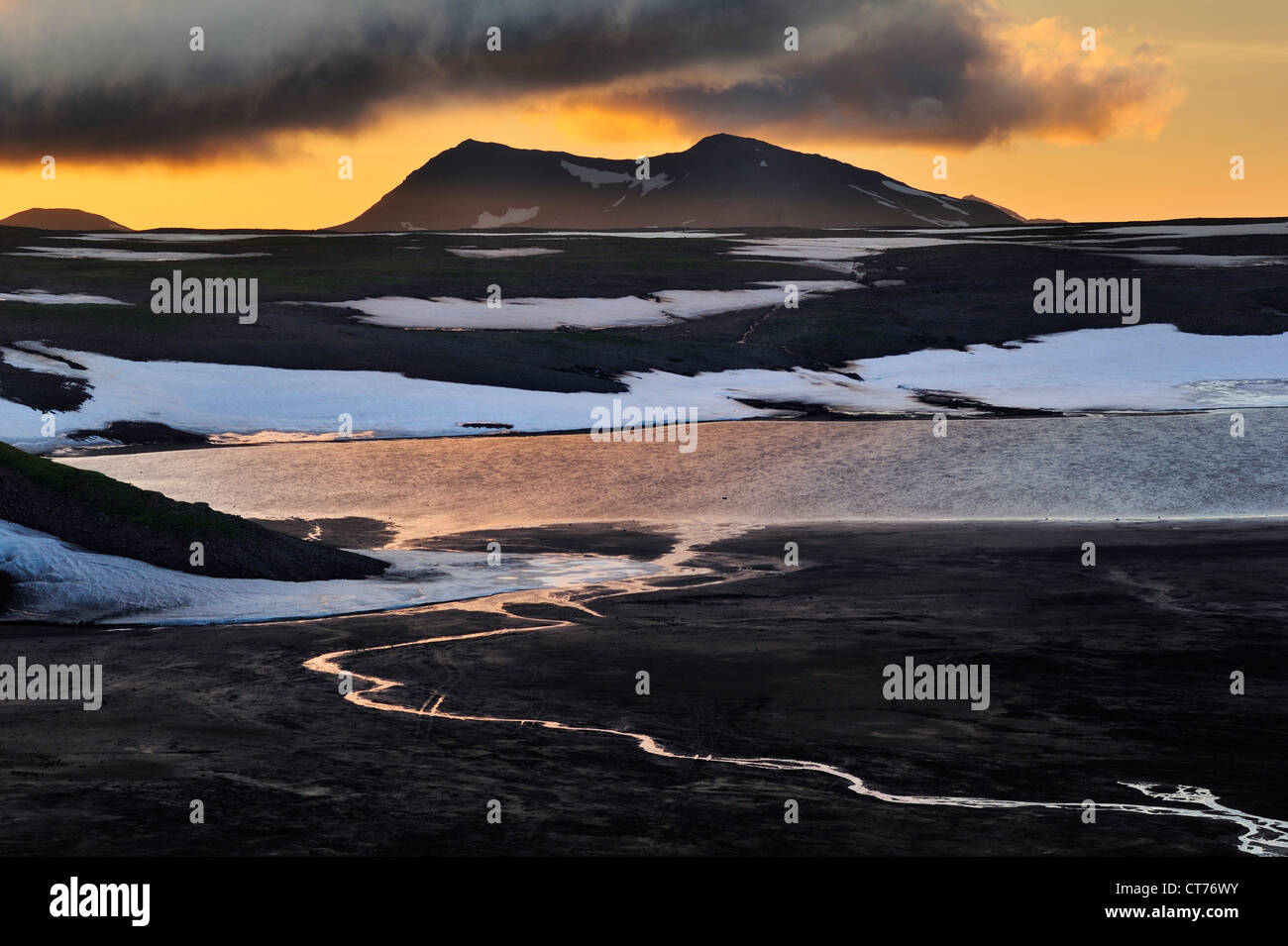 Gorely volcano caldera on Kamchatka Stock Photo - Alamy