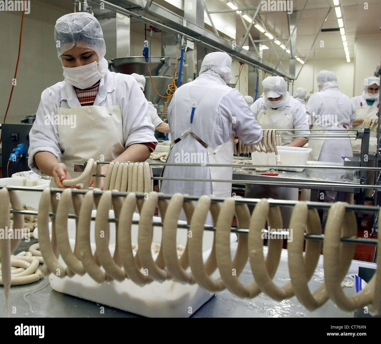Meat processing industry hi-res stock photography and images - Alamy