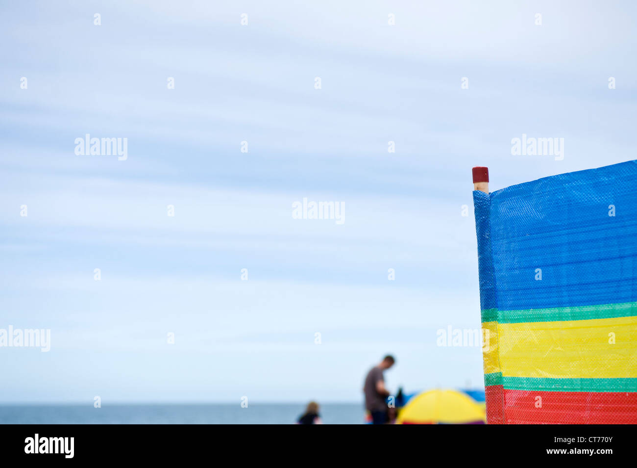 Windbreak on a beach hi-res stock photography and images - Alamy
