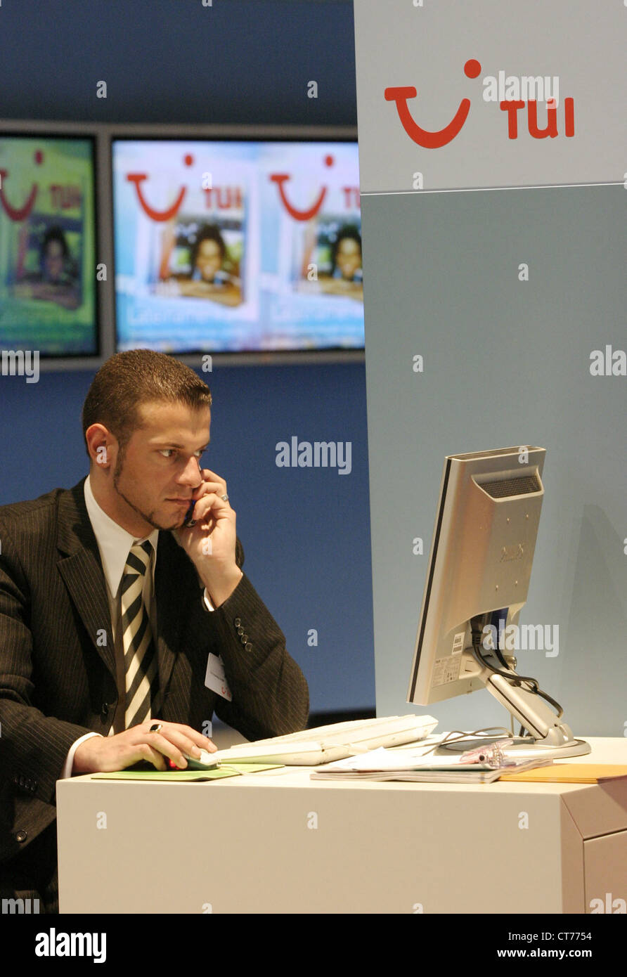 Tui tour operator vertical hi-res stock photography and images - Alamy