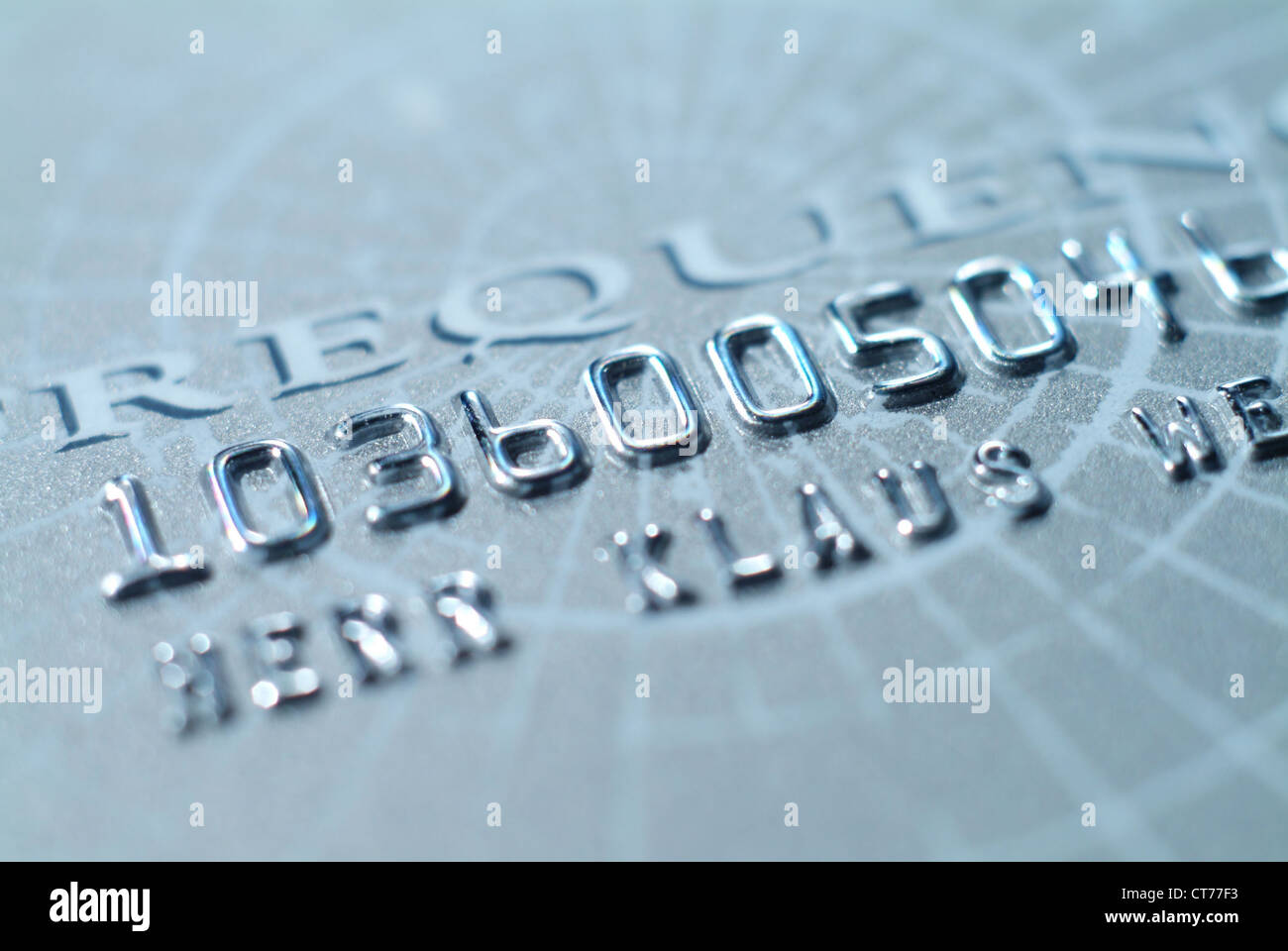 Details of a credit card Stock Photo - Alamy