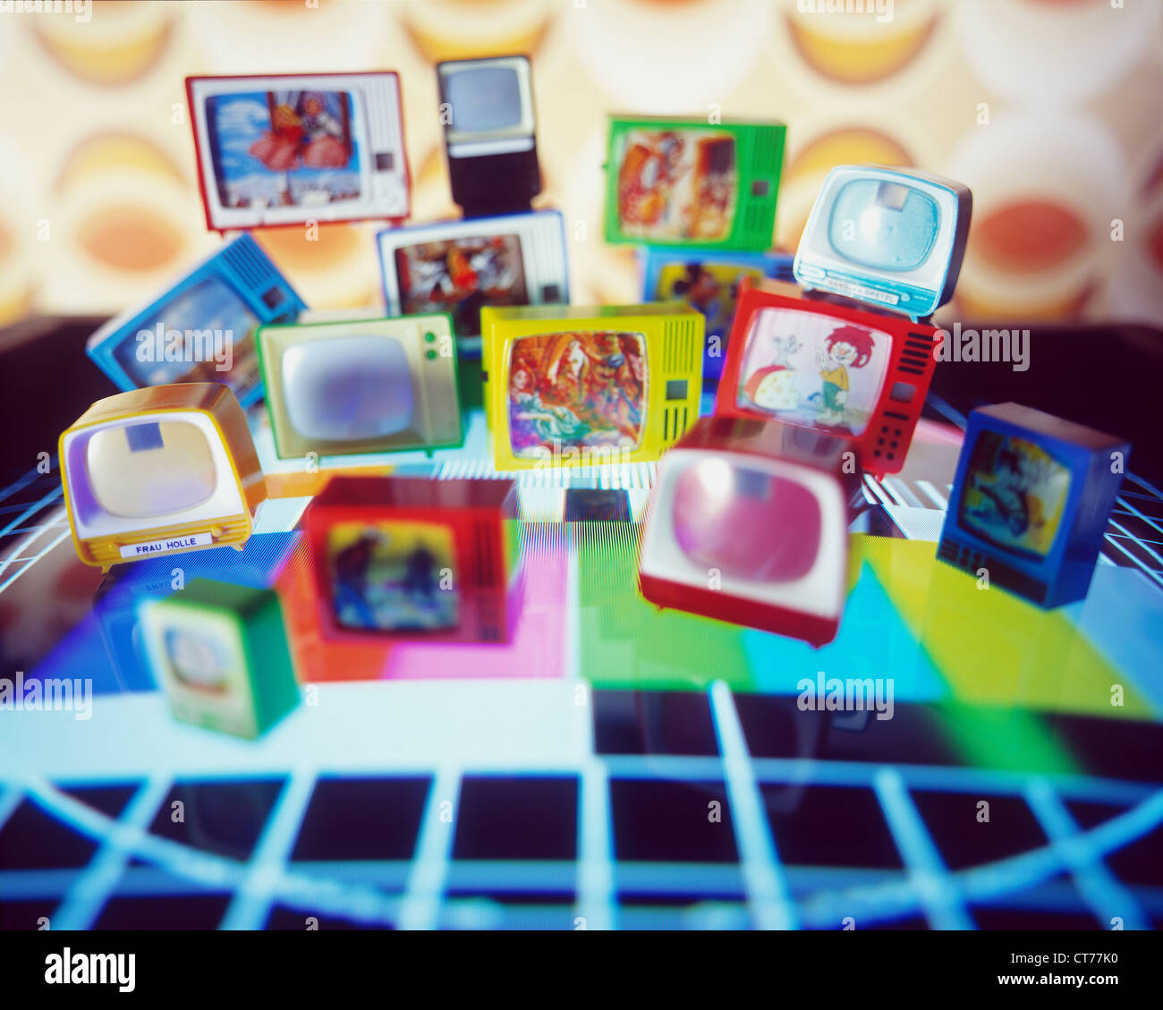 Toy television hi-res stock photography and images - Alamy