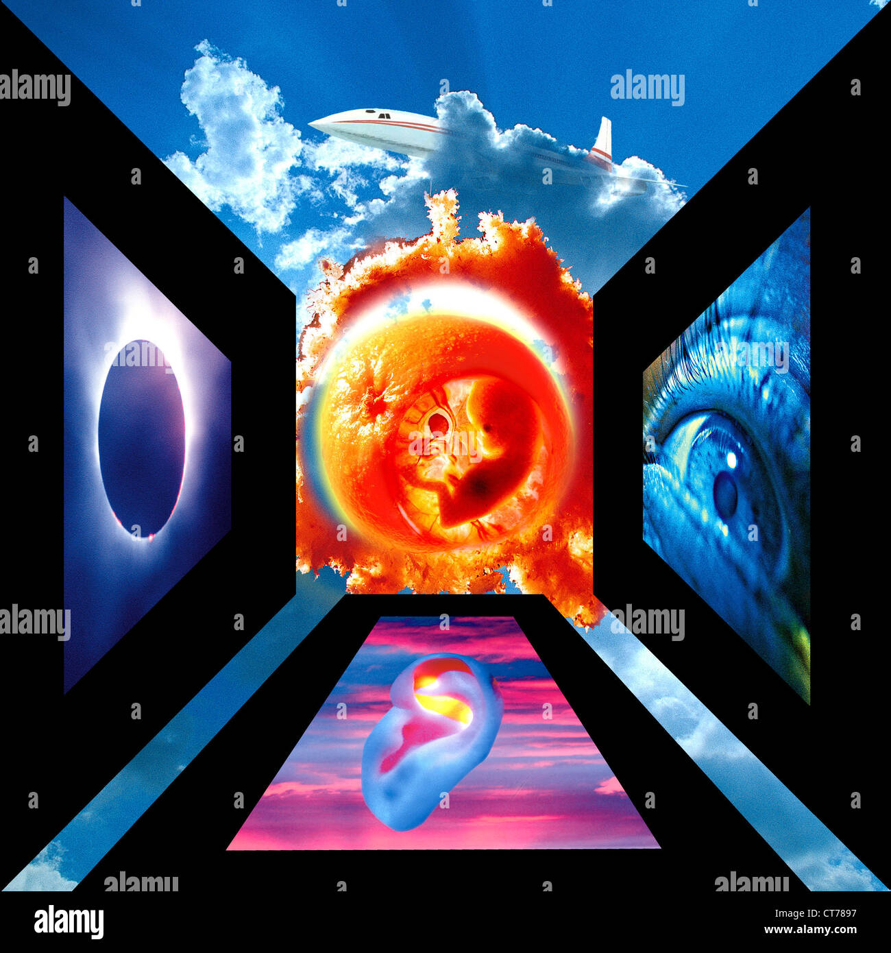 Photo collage hi-res stock photography and images - Alamy