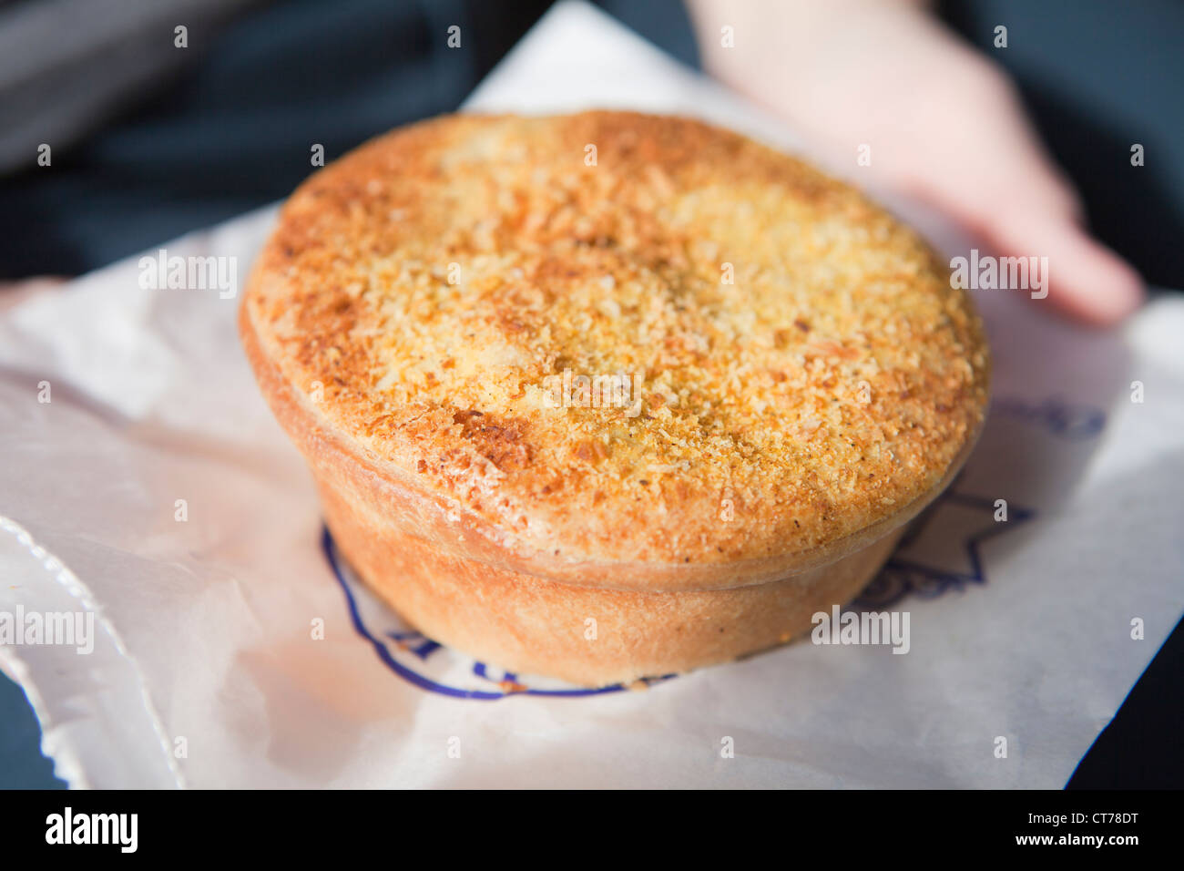 A typical Australian 'Aussie' pie Stock Photo - Alamy