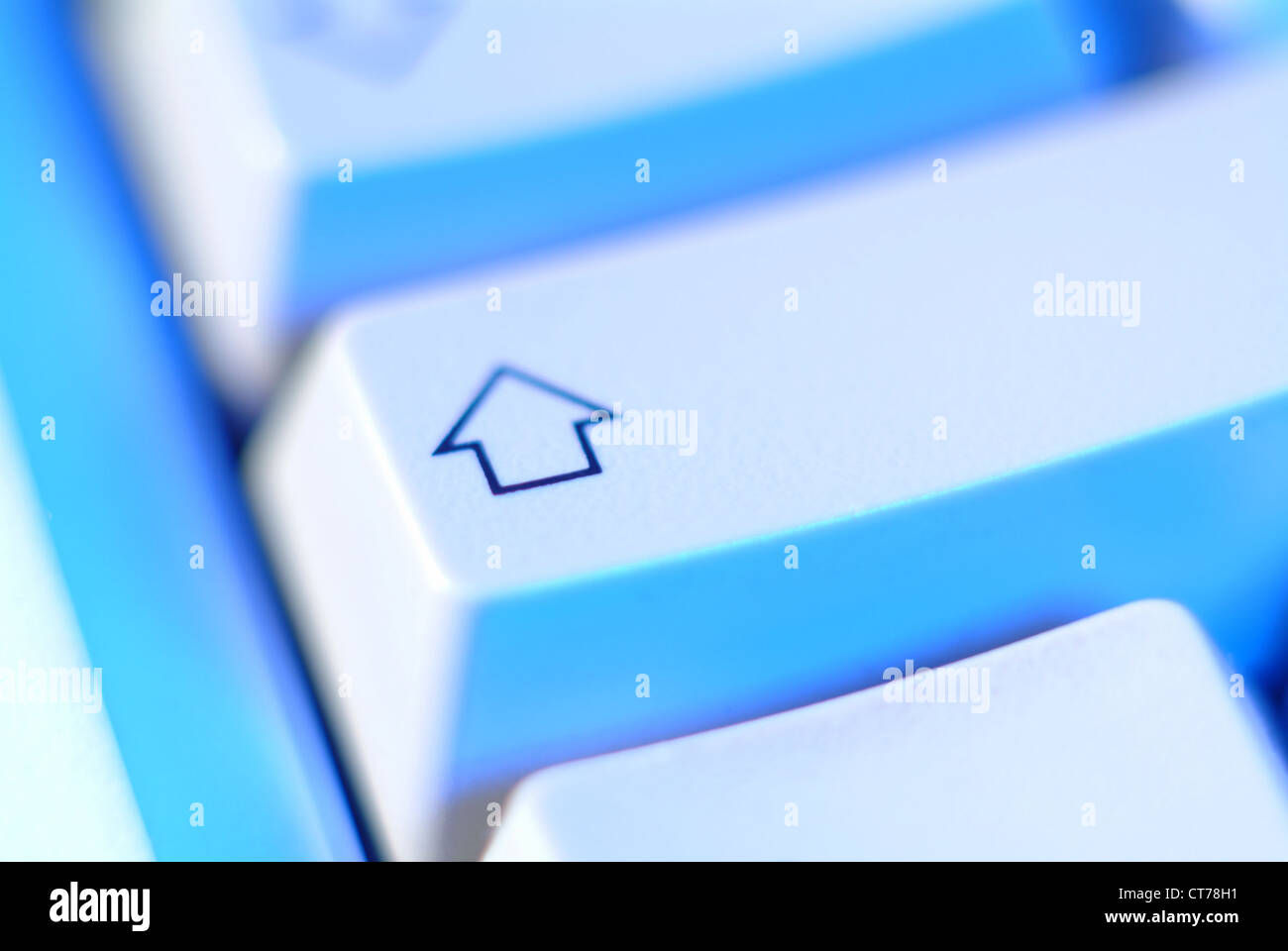 Shift key on a keyboard Stock Photo - Alamy