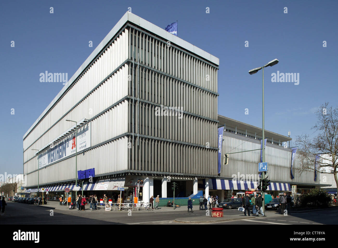 Berlin, Wertheim department store in the Castle Street Stock Photo - Alamy