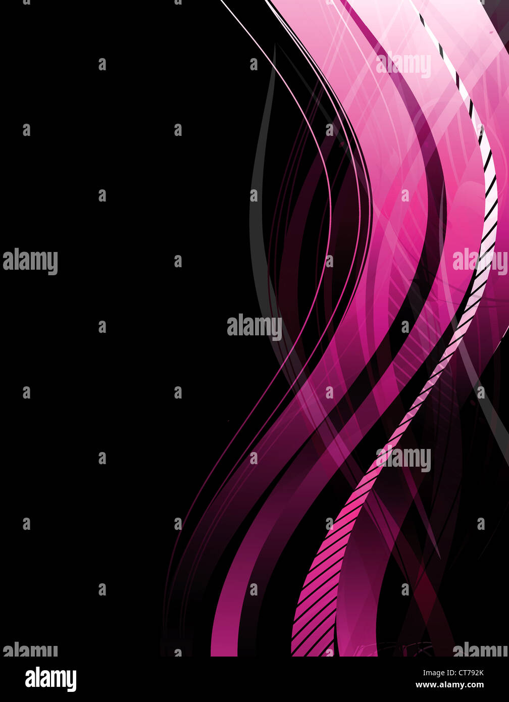 vector colorful waves background Stock Photo - Alamy