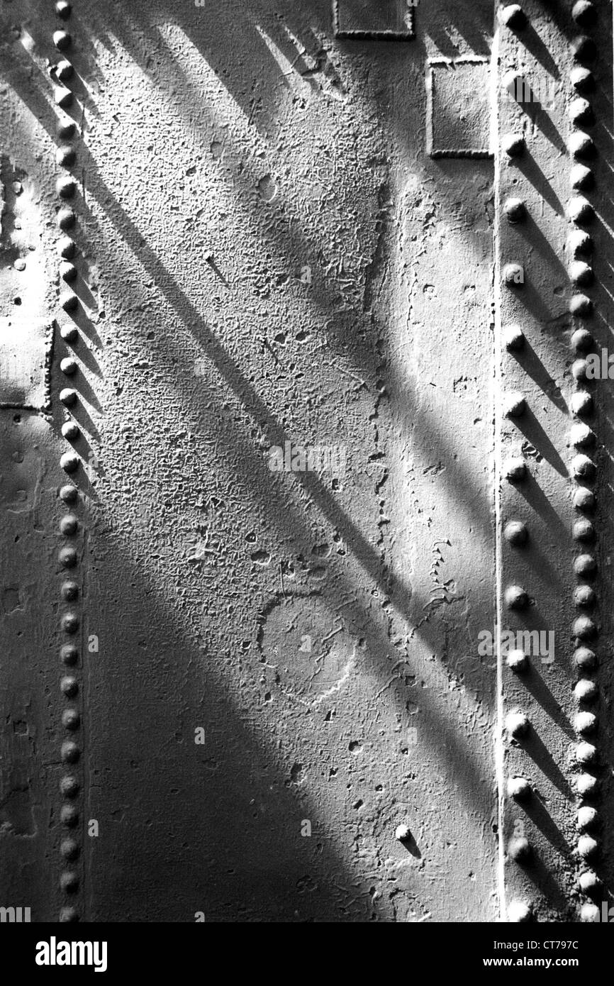 Rivet bolts Black and White Stock Photos & Images - Alamy