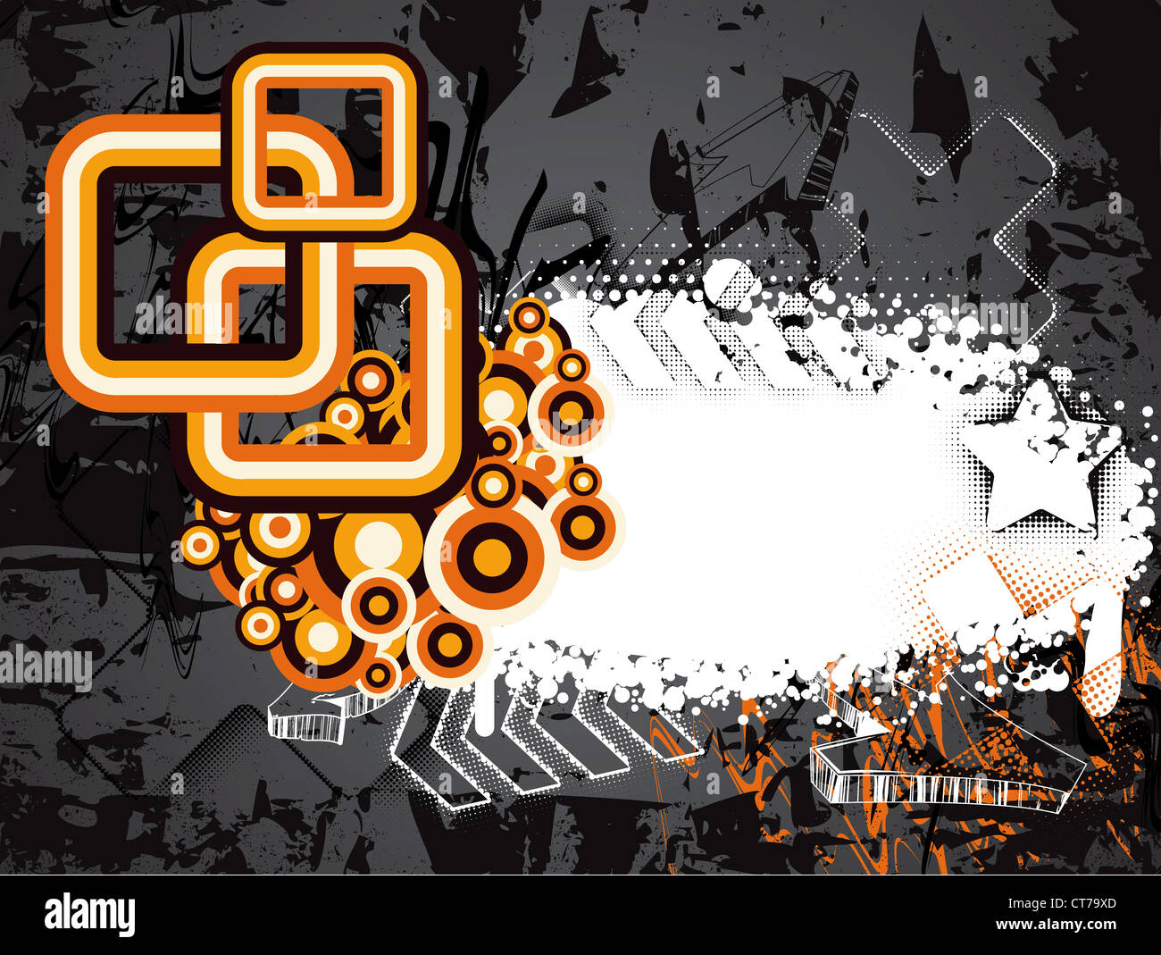 grunge retro background vector illustration Stock Photo - Alamy