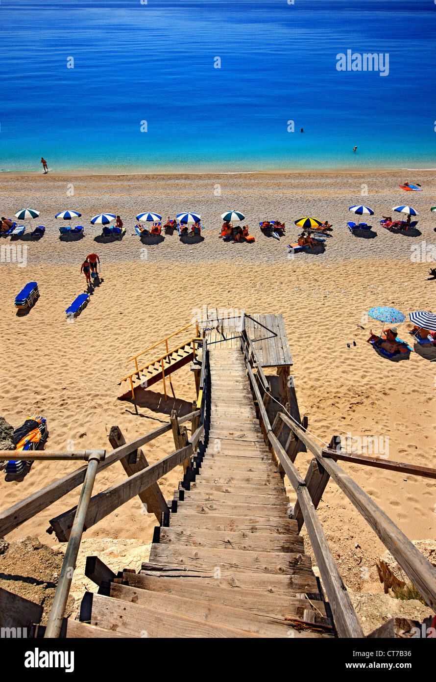 Beautiful lefkada beaches hi-res stock photography and images - Alamy