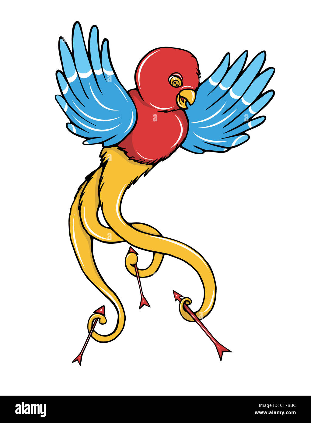 abstract bird illustration Stock Photo - Alamy