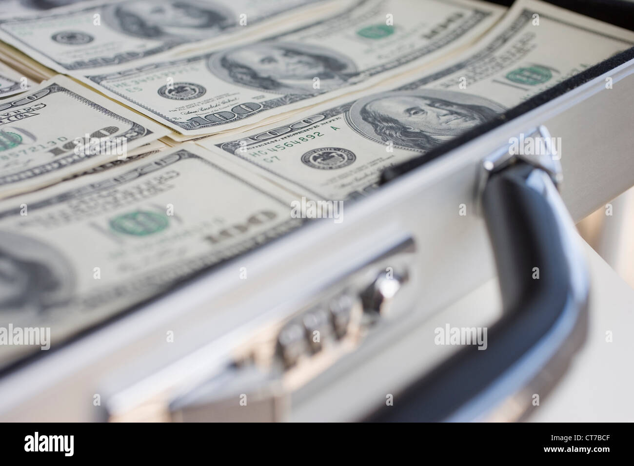 Briefcase full american dollars money hi-res stock photography and ...