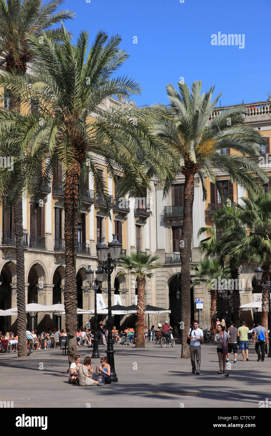 Placa reial square hi-res stock photography and images - Alamy