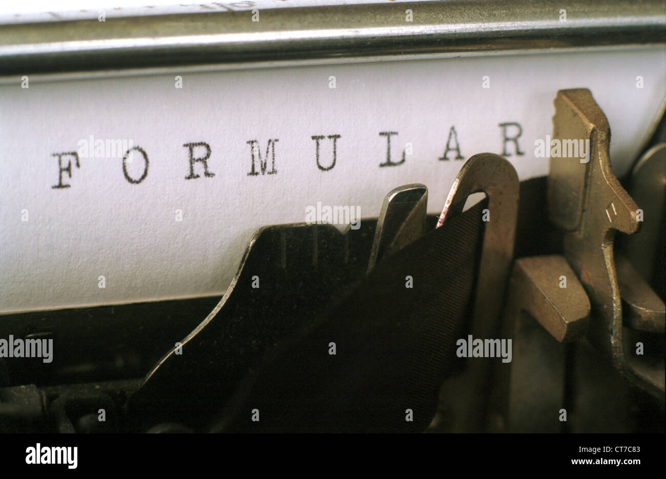 The word form, symbol Stock Photo - Alamy