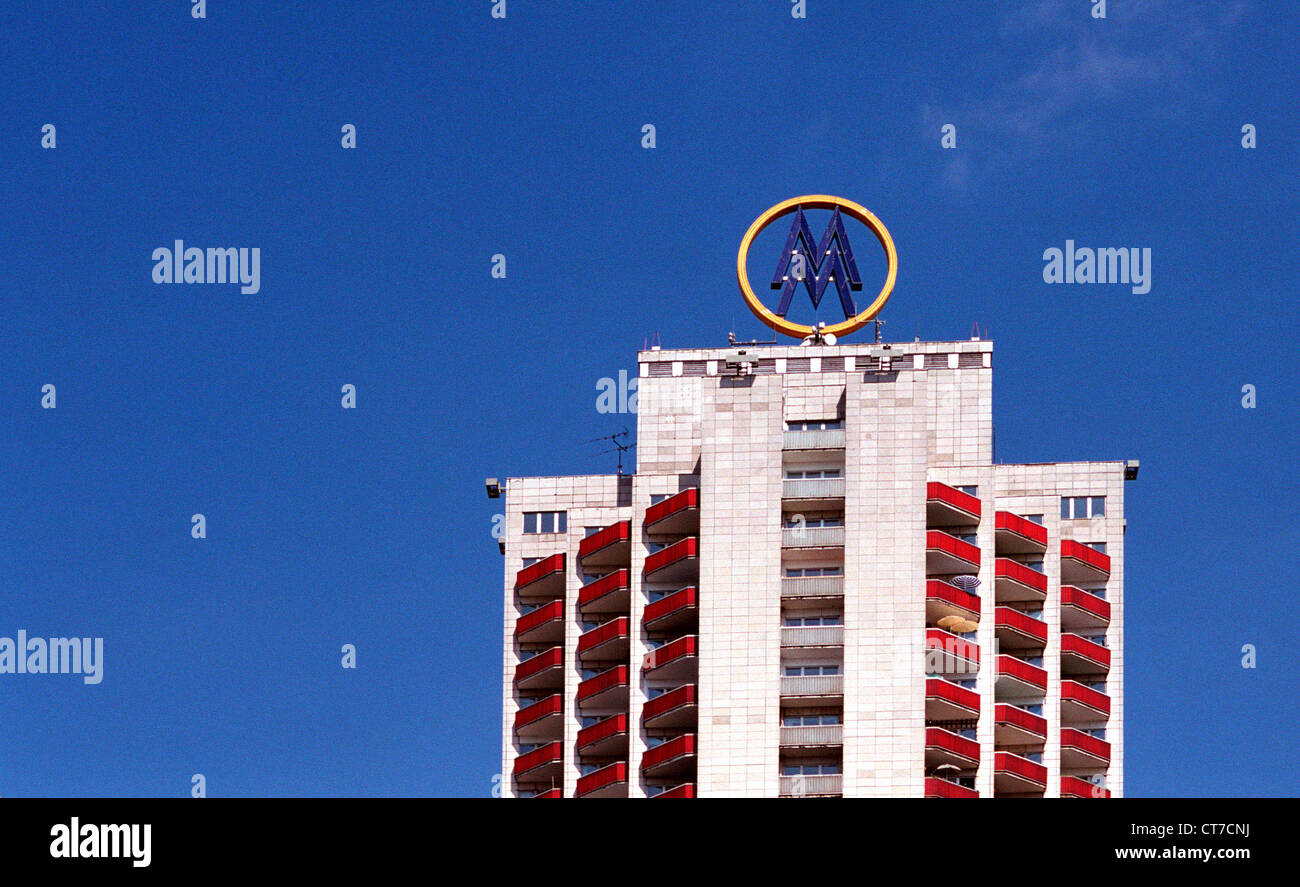 Leizig, Winter Garden Tower Stock Photo - Alamy