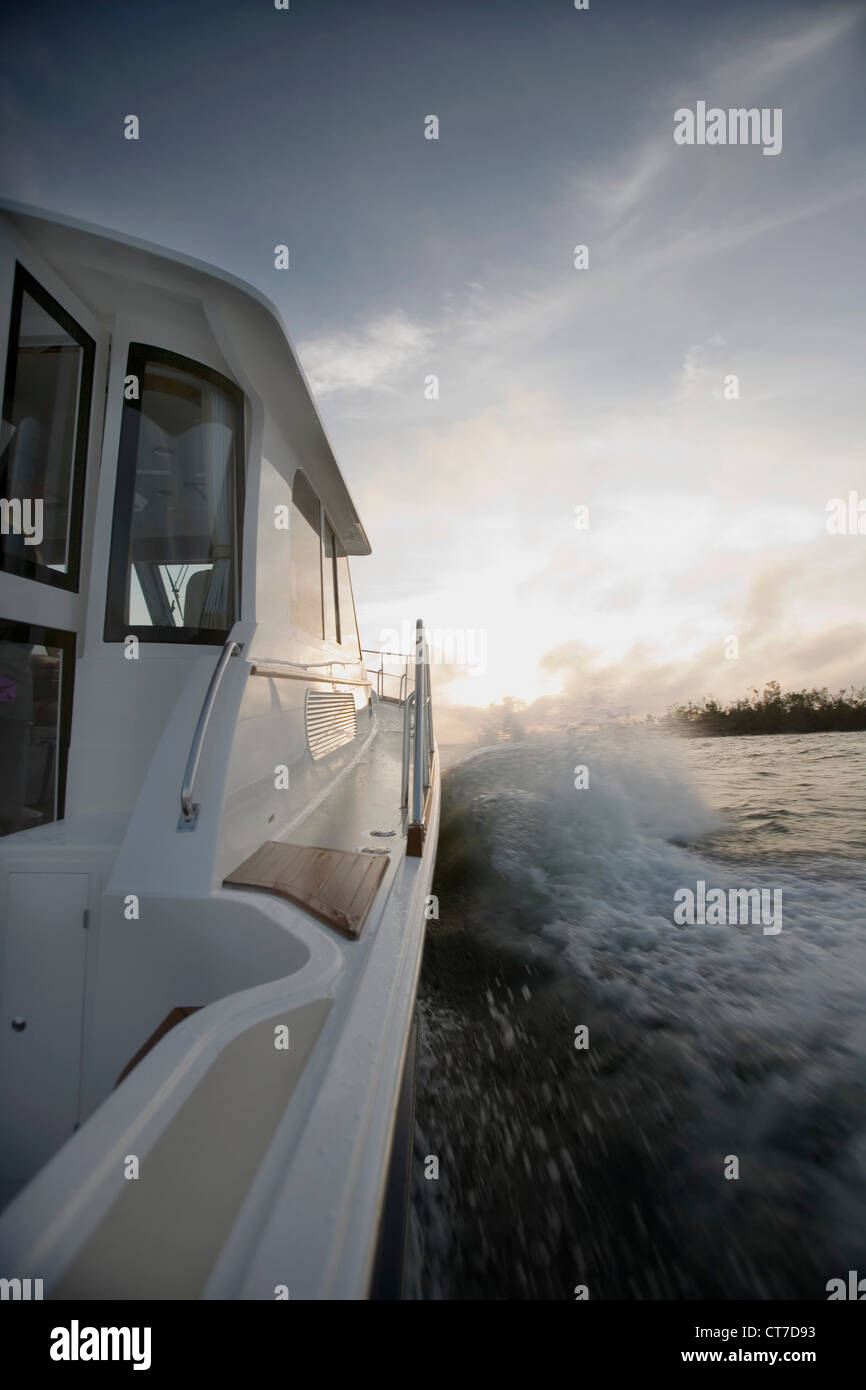Miami speed boat hi-res stock photography and images - Alamy