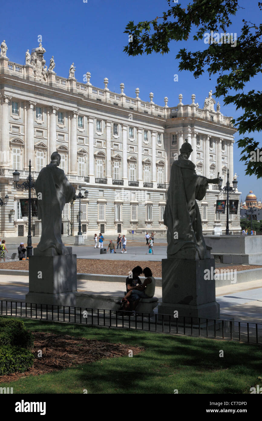 Spain, Madrid, Palacio Real, Royal Palace Stock Photo - Alamy