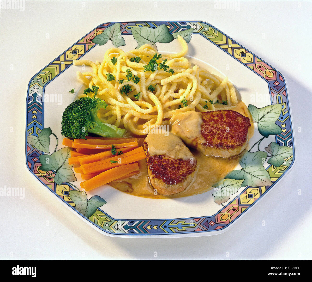 Spaetzle and vegetables hi-res stock photography and images - Alamy