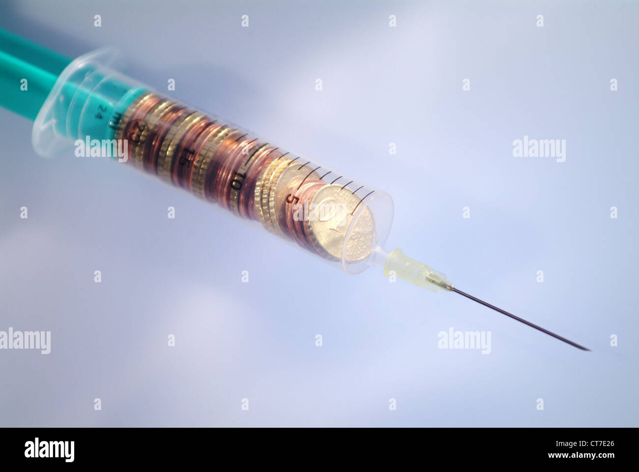 A cash injection Stock Photo - Alamy