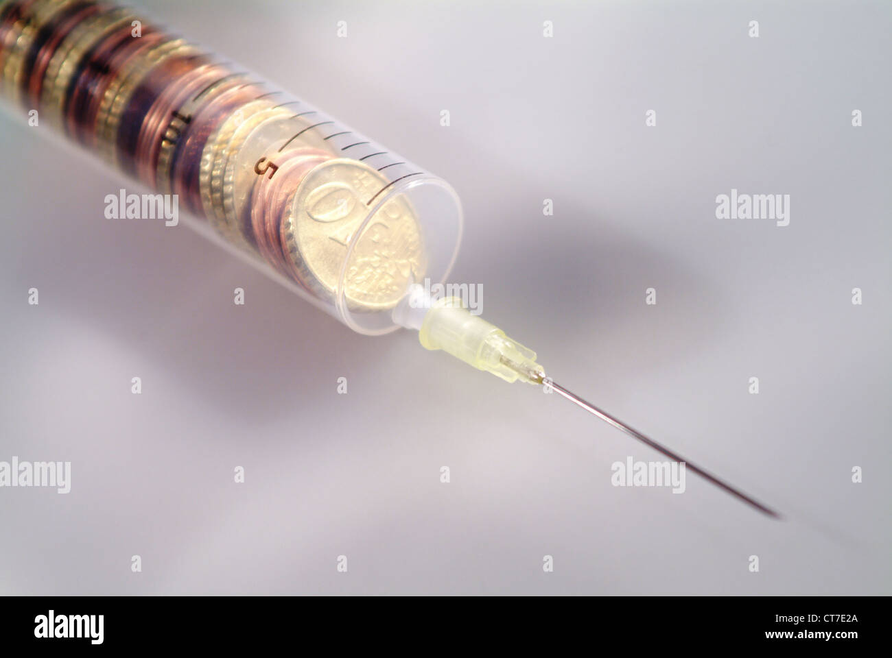 A cash injection Stock Photo - Alamy