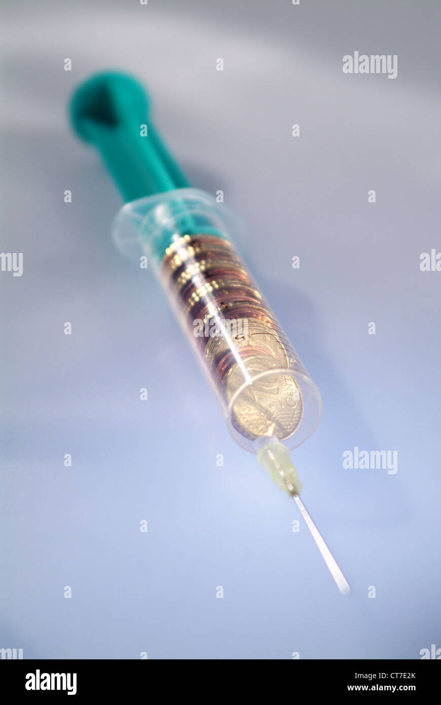 A cash injection Stock Photo - Alamy