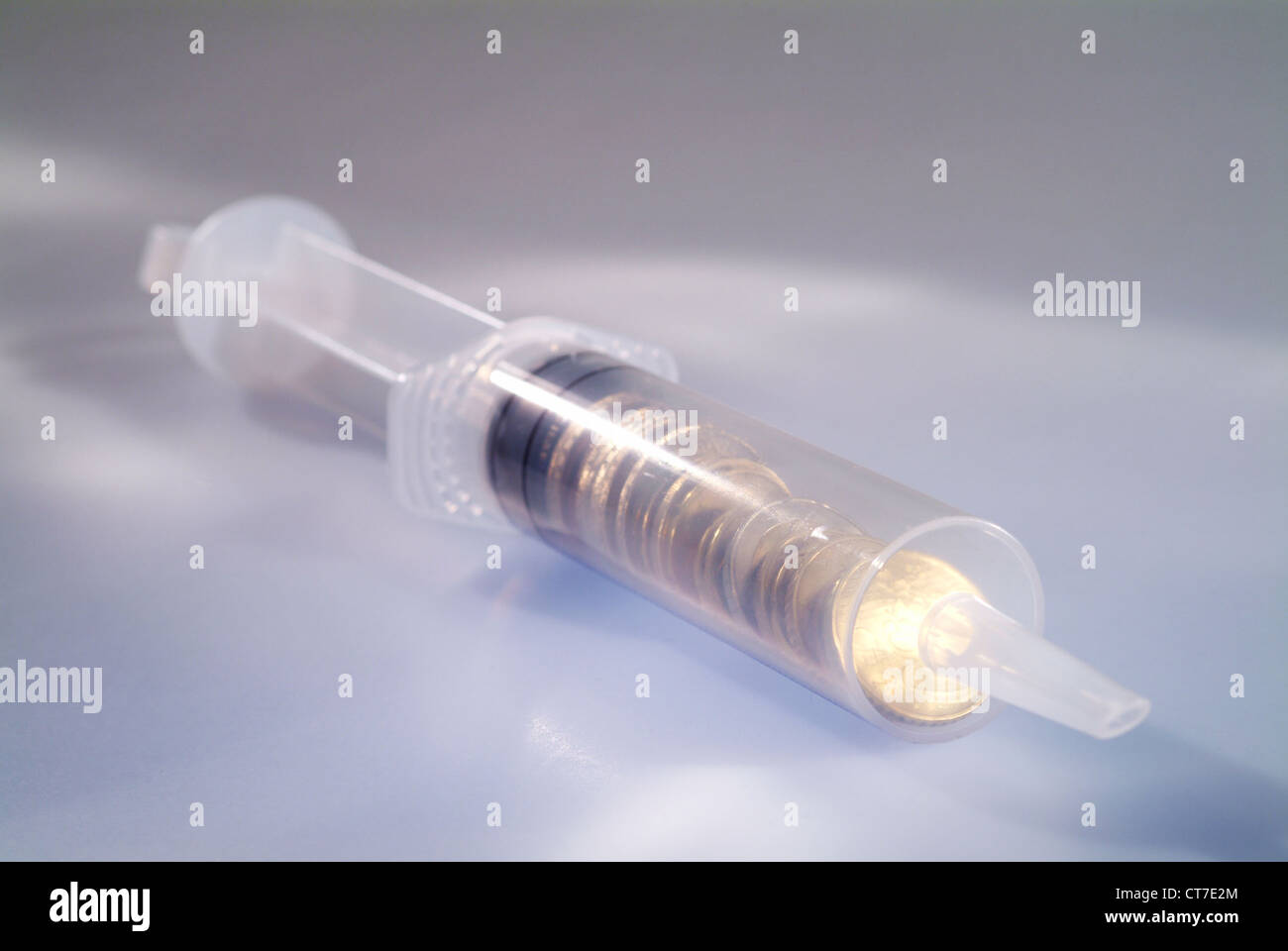 A cash injection Stock Photo - Alamy