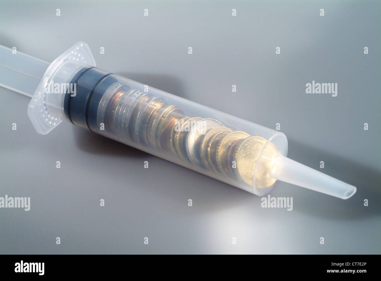 A cash injection Stock Photo - Alamy