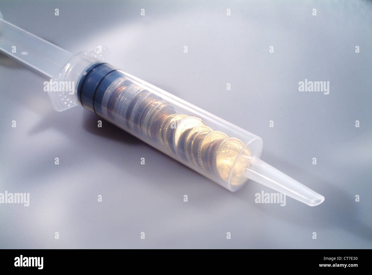 A cash injection Stock Photo - Alamy