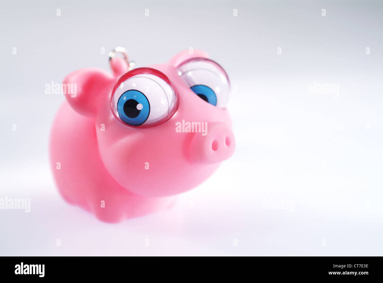 A pink plastic pig Stock Photo - Alamy