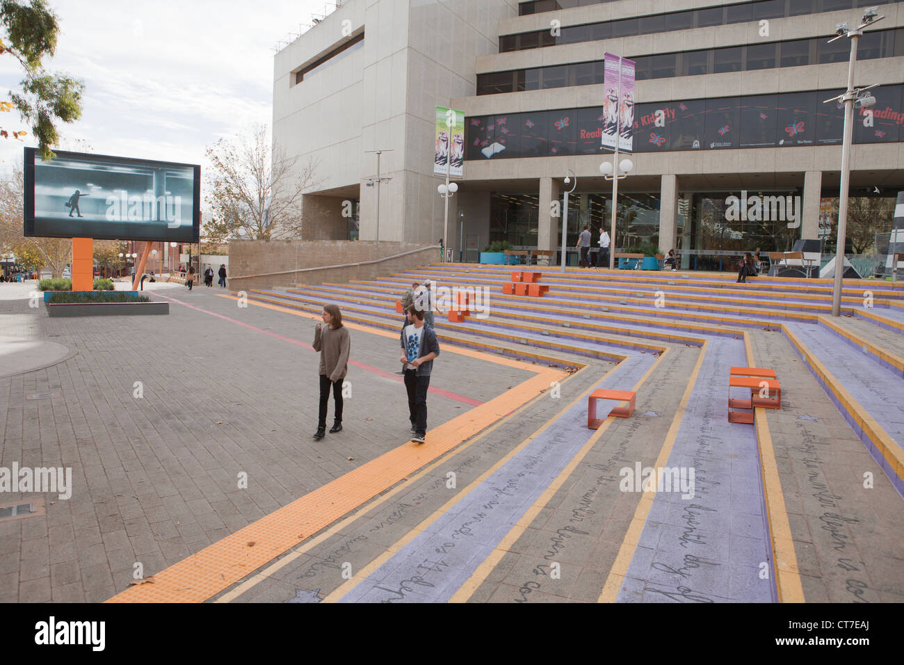 Perth Cultural Center in Northbridge, Perth, Western Australia Stock ...