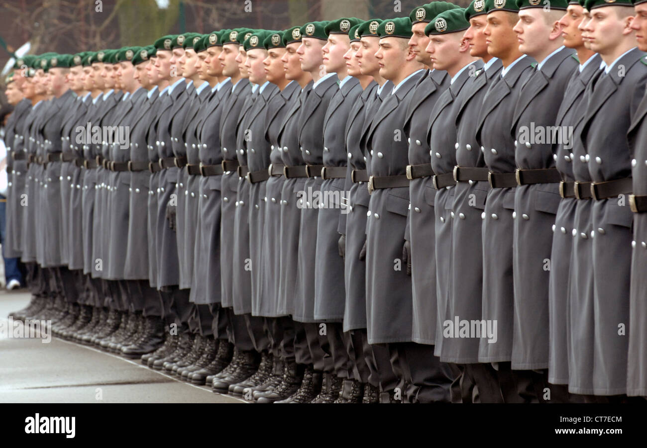 Pledge with the Bundeswehr, Berlin Stock Photo - Alamy