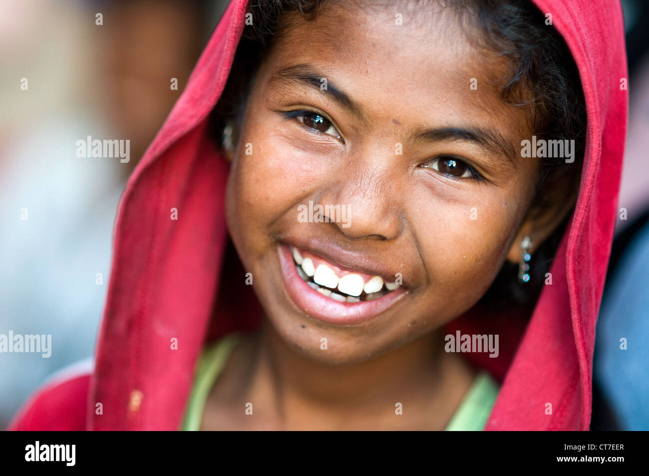Young girl in Antananarivo, Madagascar Stock Photo - Alamy