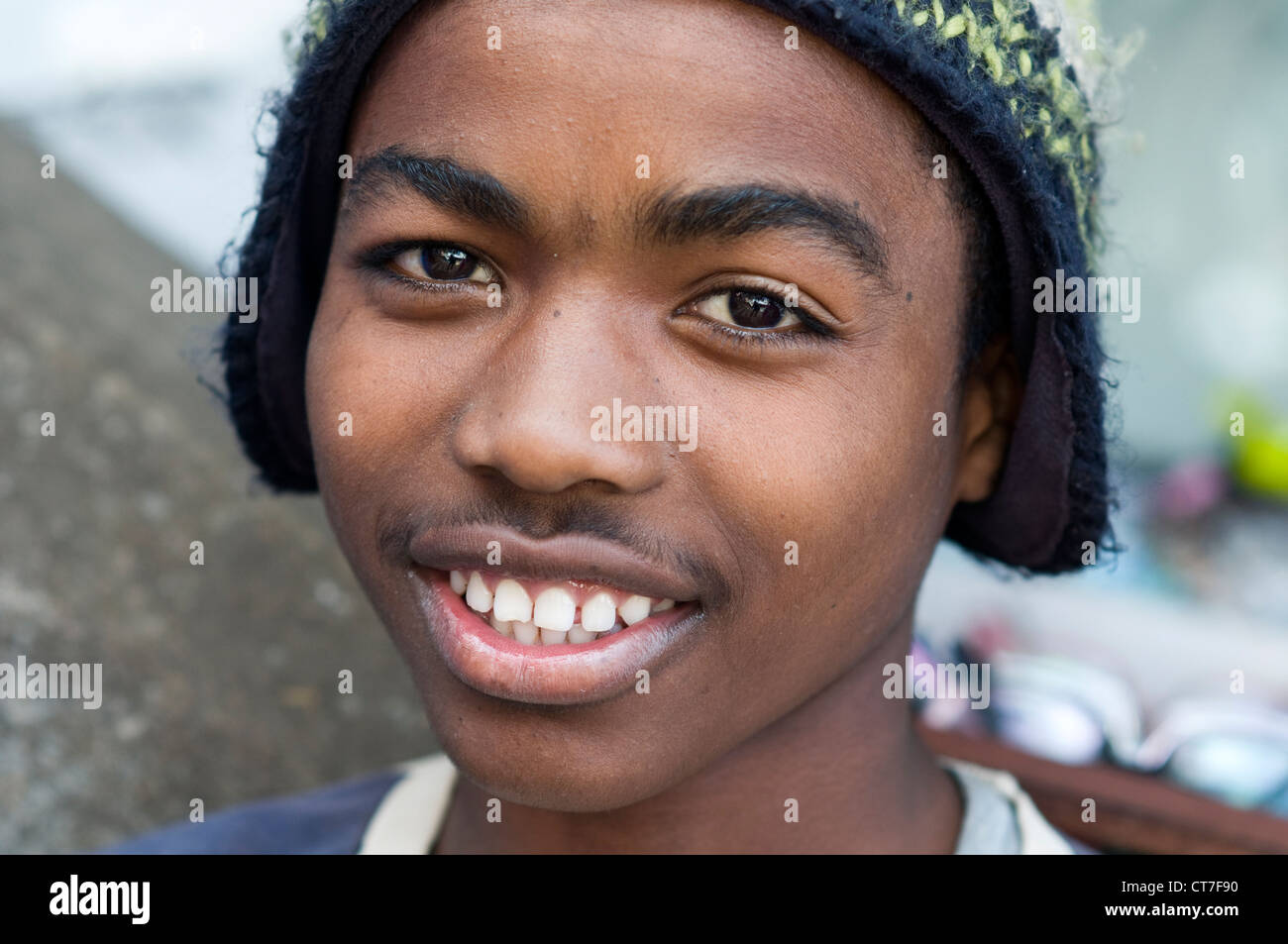Young man, Antananarivo, Madagascar Stock Photo - Alamy