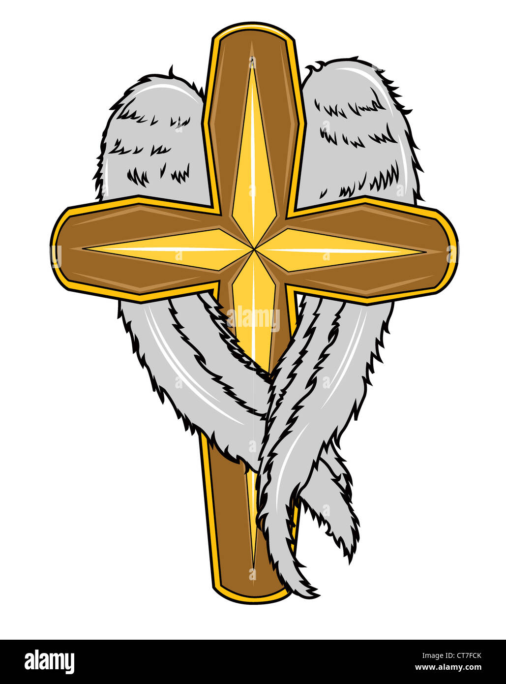 Cross illustration hi-res stock photography and images - Alamy