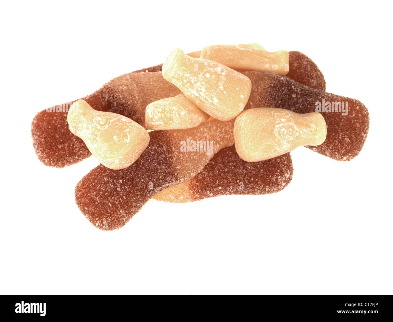 Milk bottle sweets Cut Out Stock Images & Pictures - Alamy