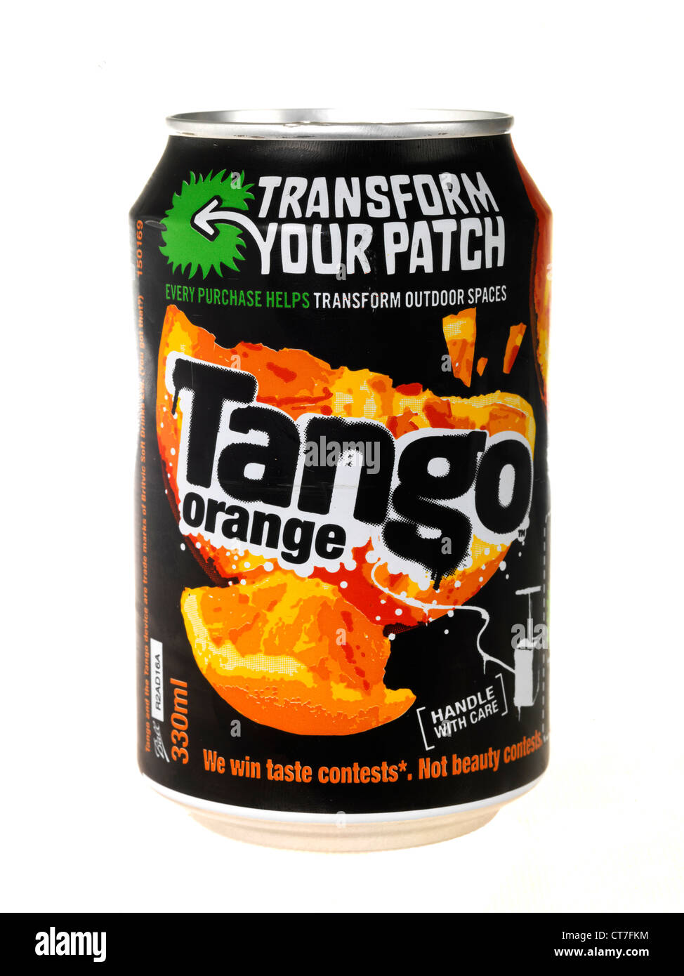 Can of Tango Drink Stock Photo - Alamy