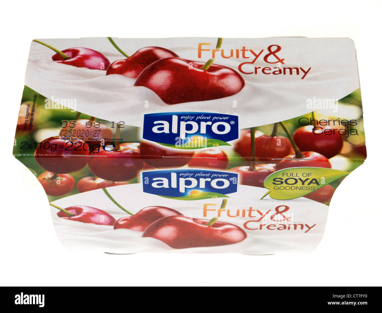 Alpro yogurt hi-res stock photography and images - Alamy