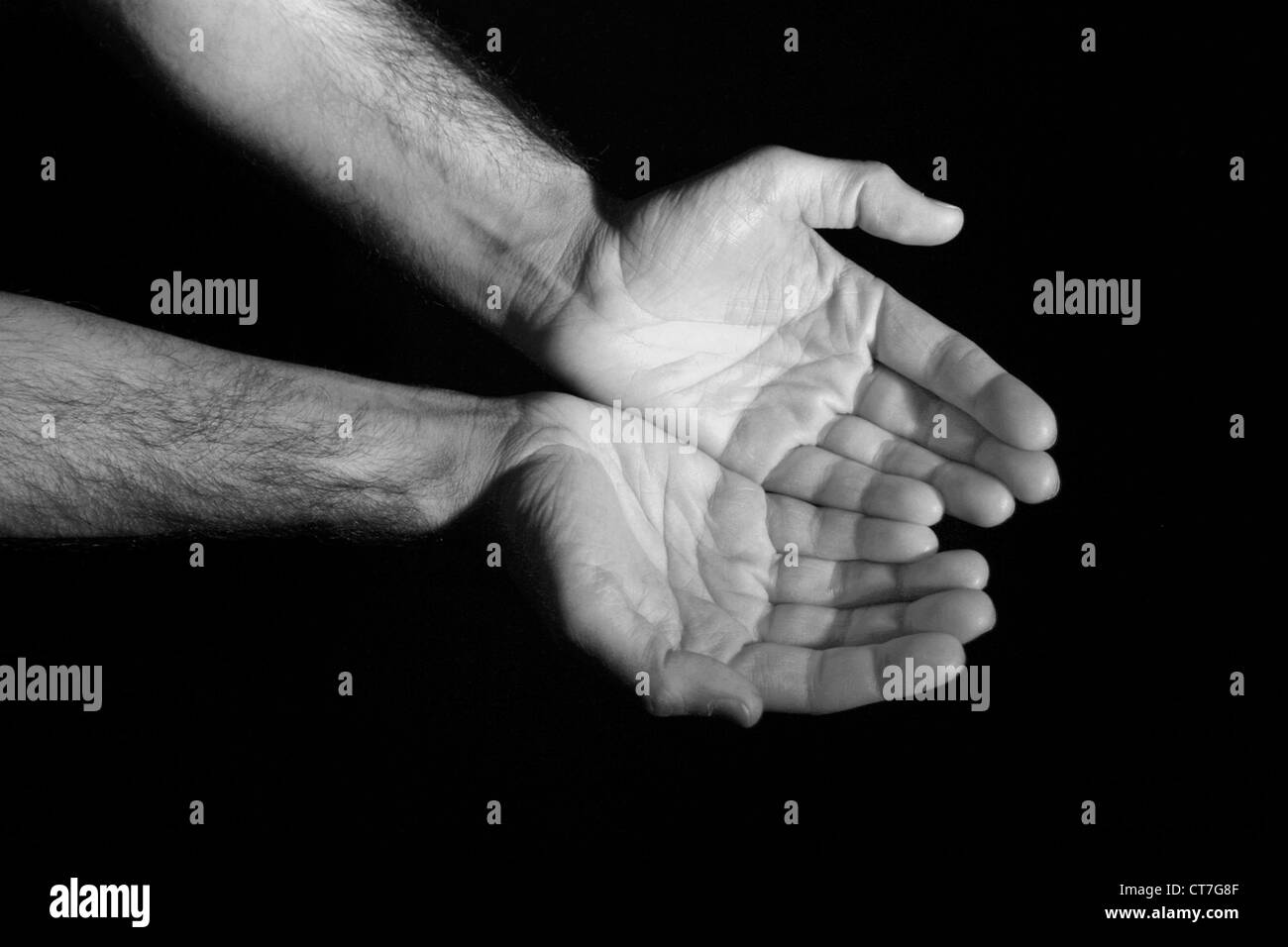 Show of hands Stock Photo - Alamy